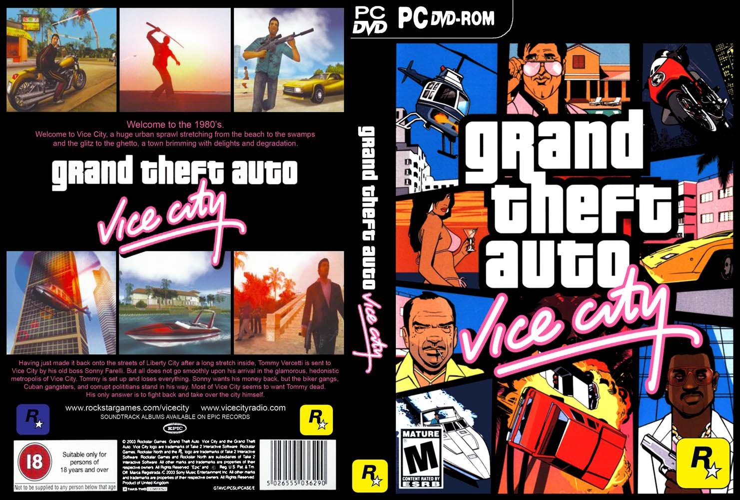 Official Compre-Games.blogspot: [DVD] - Grand Theft Auto Vice City